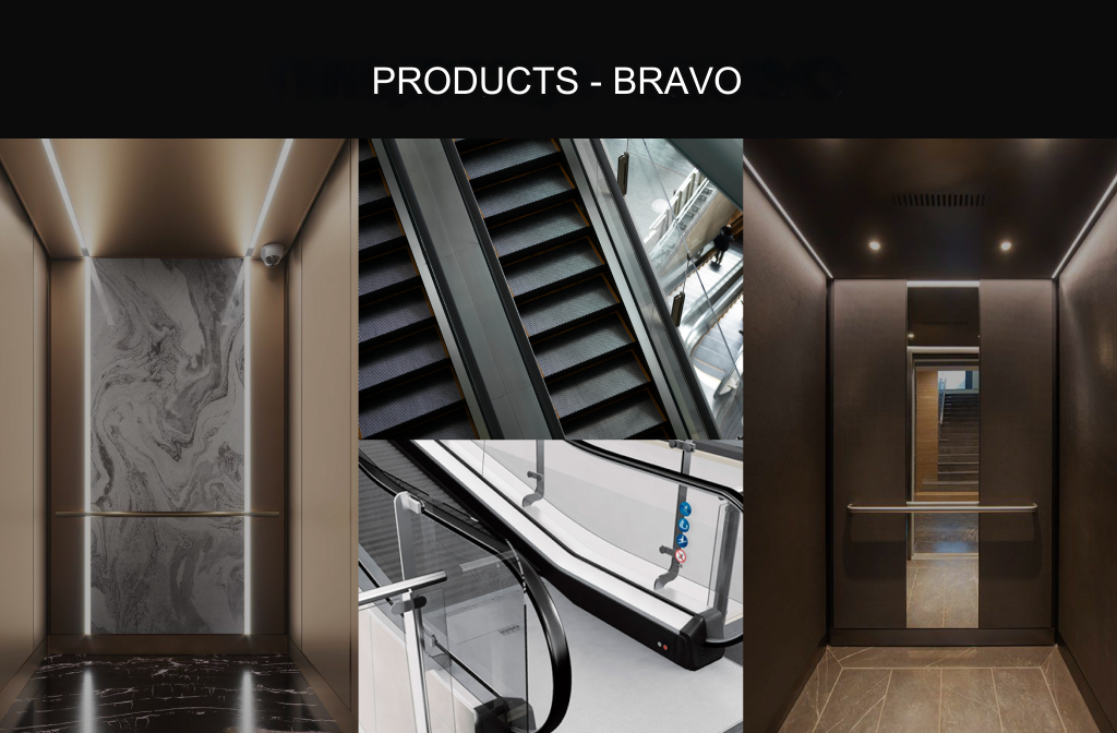 Elevators, Escalators, Travelators and Lifts from Bravo: Comfort and Safety